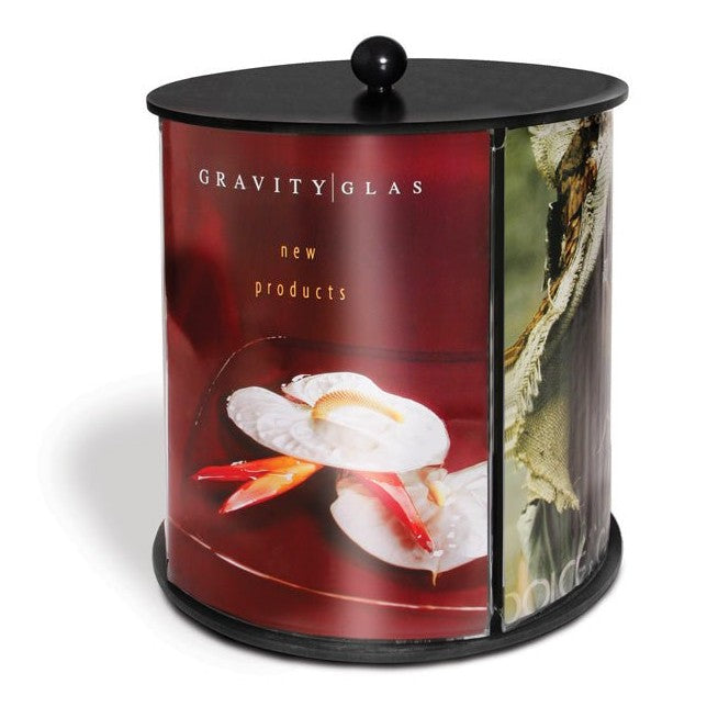 CURVISO® FOUR SIDED ROTATING SIGN HOLDER | Braeside