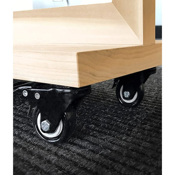 36" x 72" Portable Acrylic Temperature Check Divider with Wood Frame a ...